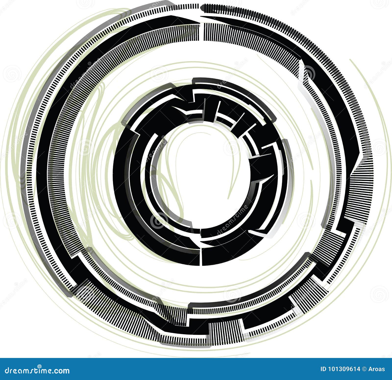 Technological Font. LETTER O Stock Vector - Illustration of monogram ...