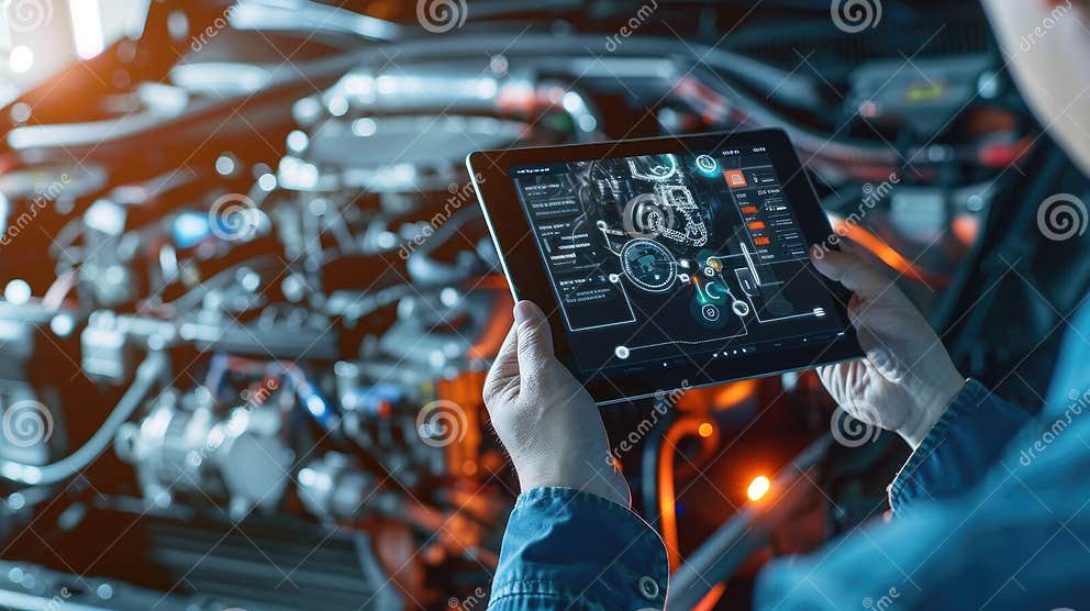 Technological Innovations in Automotive Repair, Mechanic Using ...