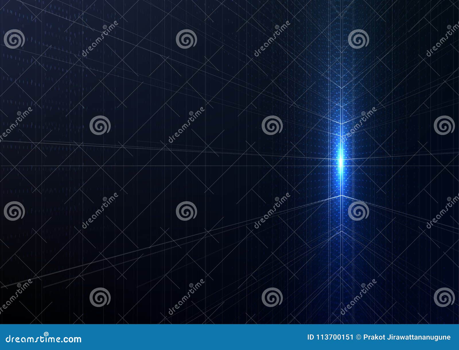 Technological Intelligent Metric Space Abstract Background Template ...