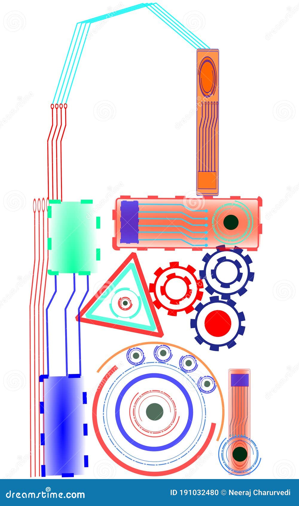 Technological System Stock Illustrations – 10,583 Technological System ...