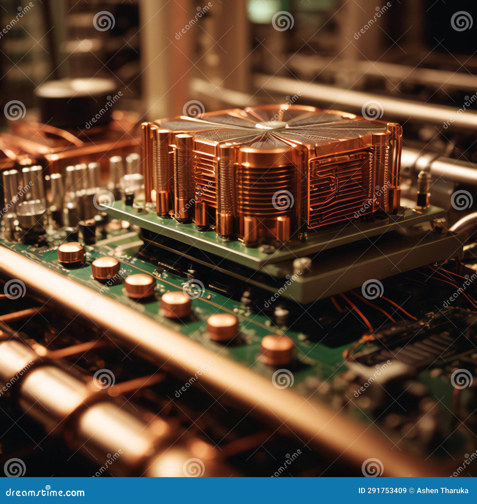 Detailed Computer-generated Visualization Of The Internal Structure Of ...