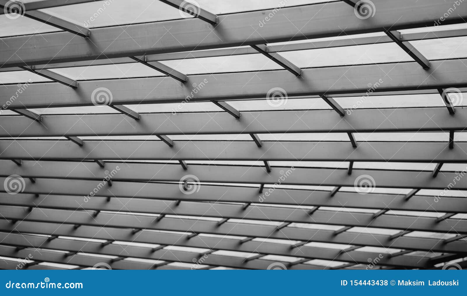 Technological Metal Grid Structure Stock Photo - Image of abstract ...