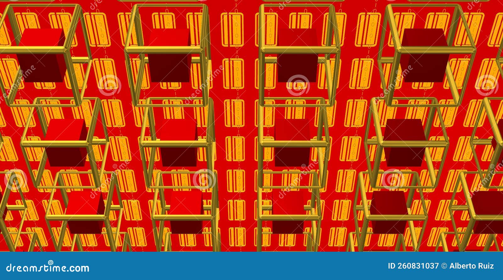 Technological Pattern Structure Background Stock Illustration ...