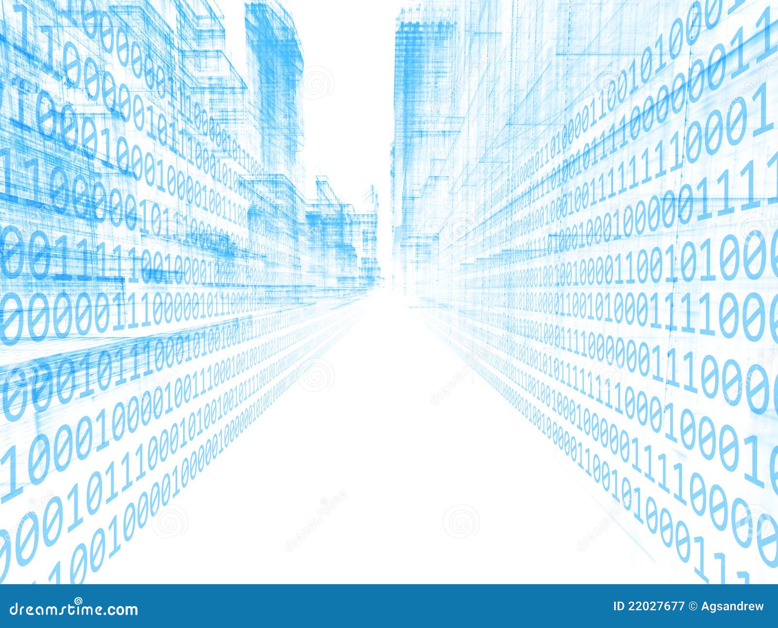 Technological Perspective stock illustration. Illustration of metaphor ...