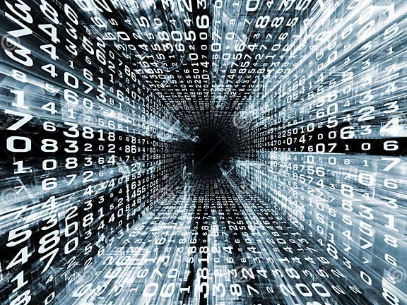 Technological Perspective stock illustration. Illustration of computer ...