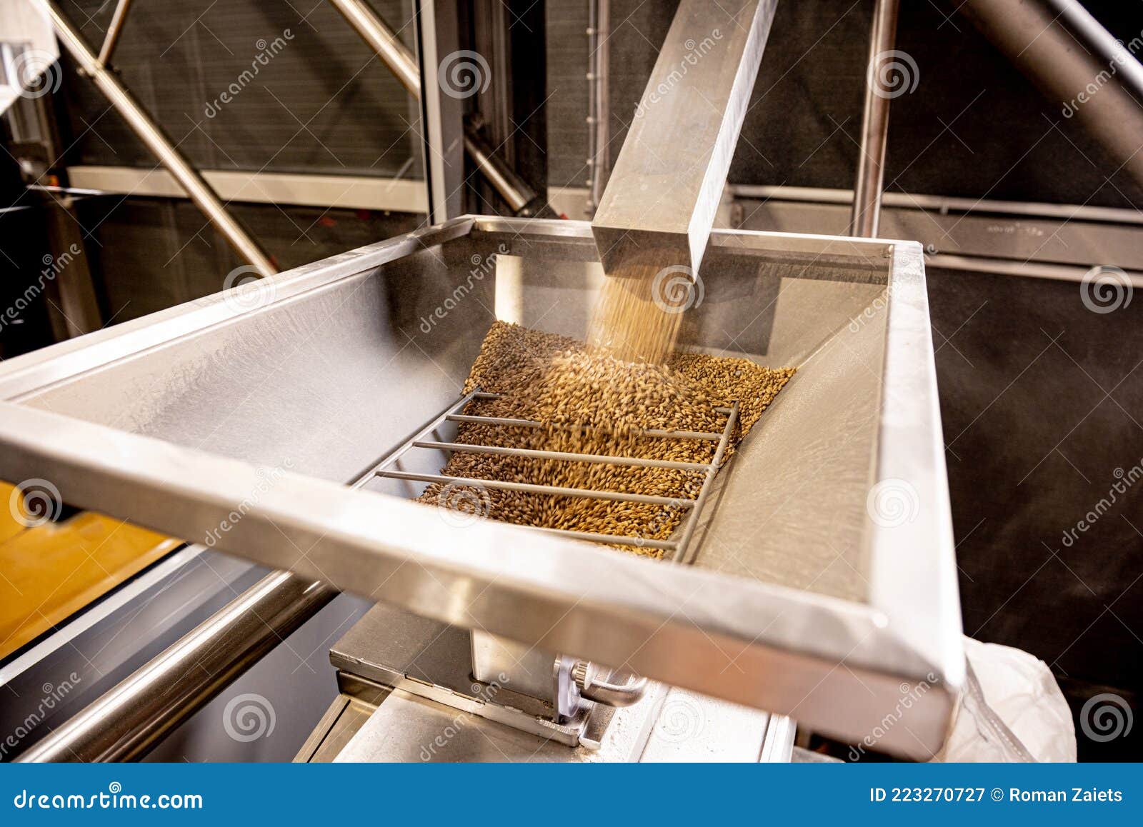 The Technological Process of Grinding Malt Seeds at the Mill Stock ...