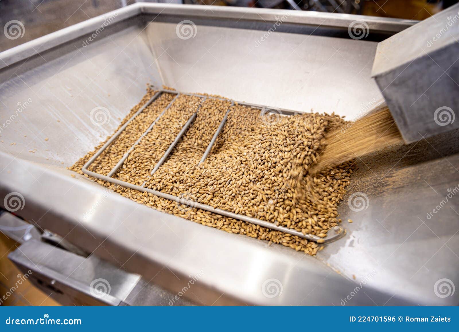 The Technological Process of Grinding Malt Seeds at the Mill Stock ...