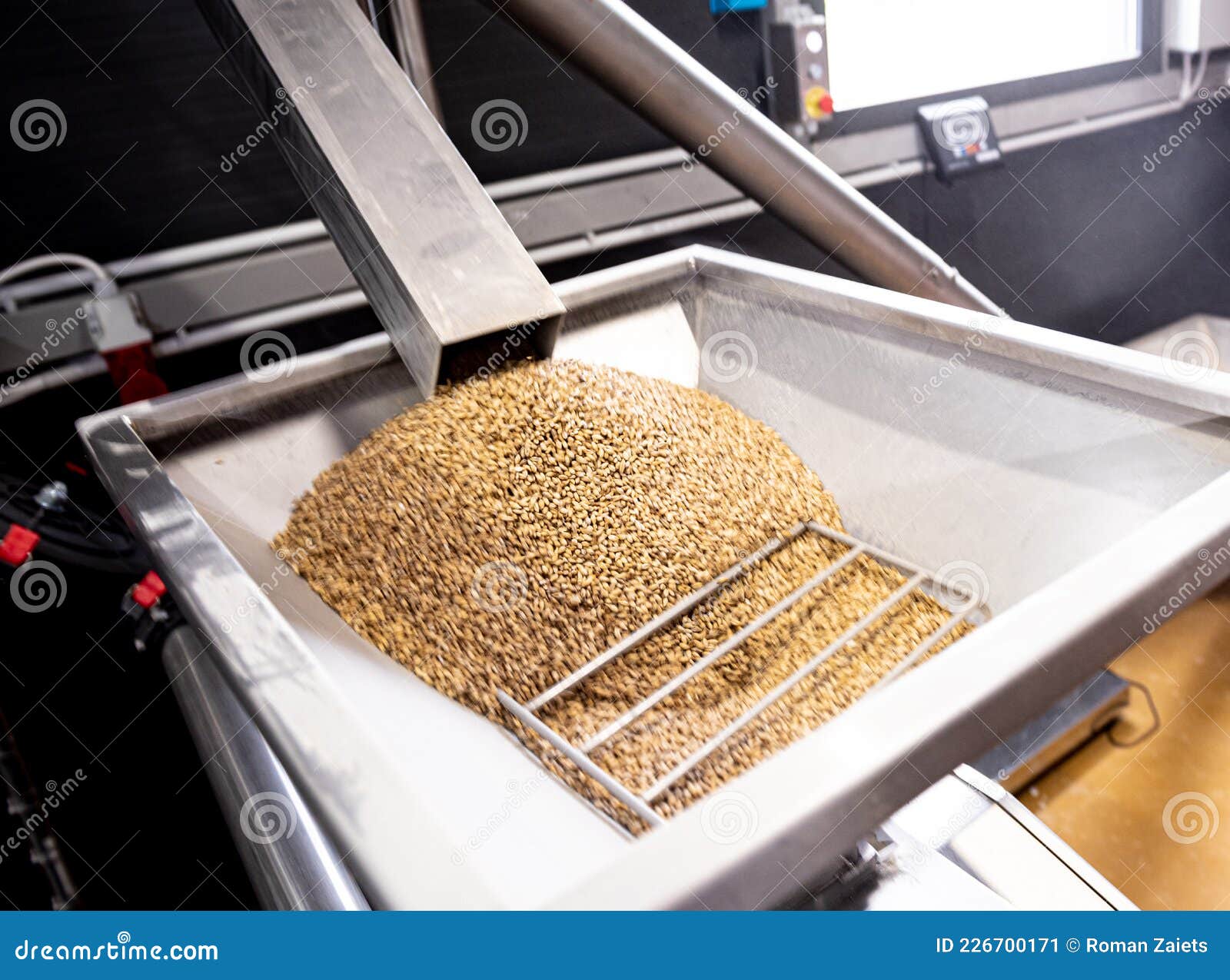 The Technological Process of Grinding Malt Seeds at the Mill Stock ...