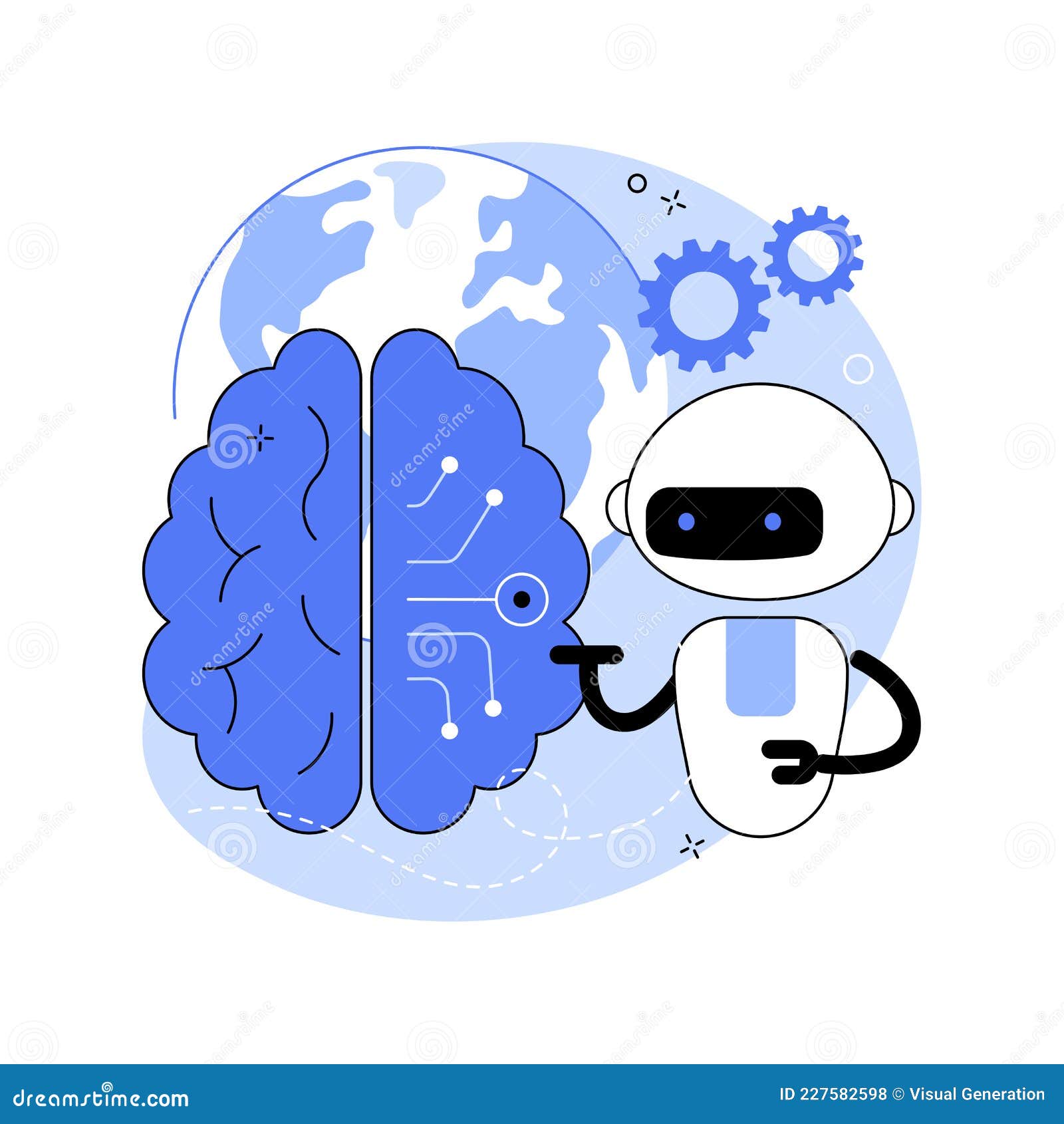 Singularity Vector Illustration. Space Design | CartoonDealer.com ...