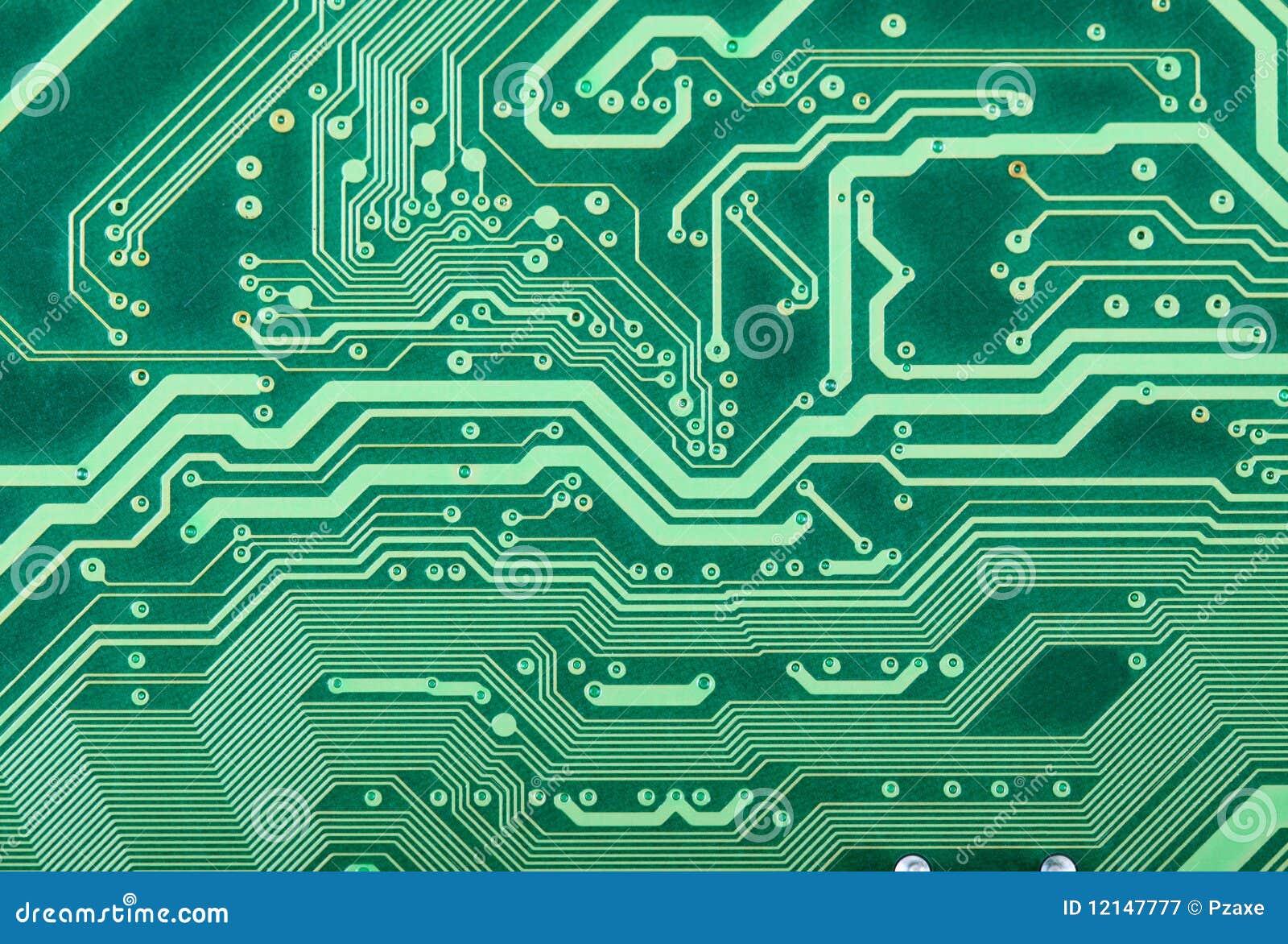 Technological Texture of a Electronic Plate Stock Image - Image of ...