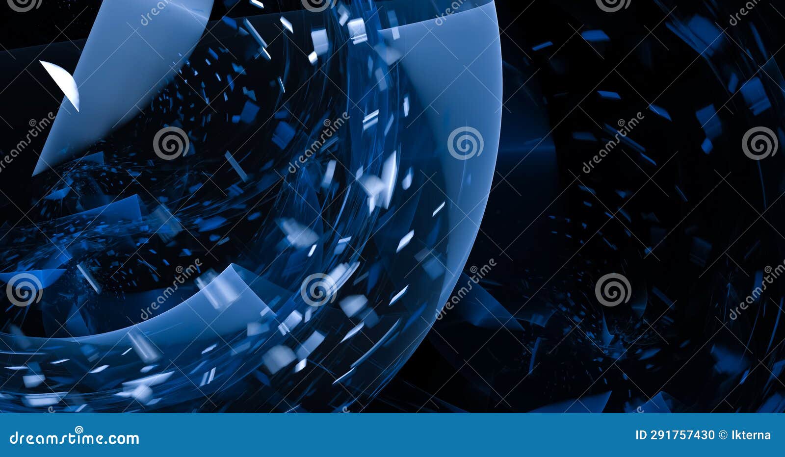 Technological Textured Background. Fractal Graphics. Science and ...