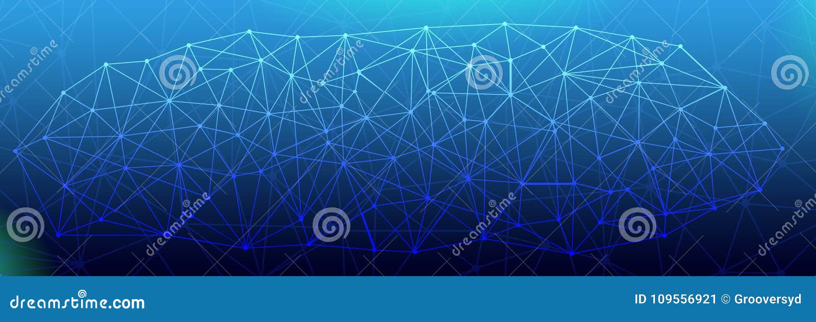 Technological Virtual Background. Digital Networking Concept Stock ...