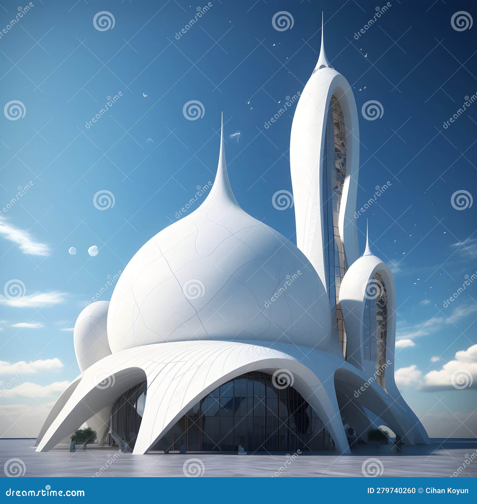 Technological Wonders, Exploring a Futuristic 3d Render Against a Blue ... Technological Wonders, Exploring a Futuristic 3d Render Against a Blue ...