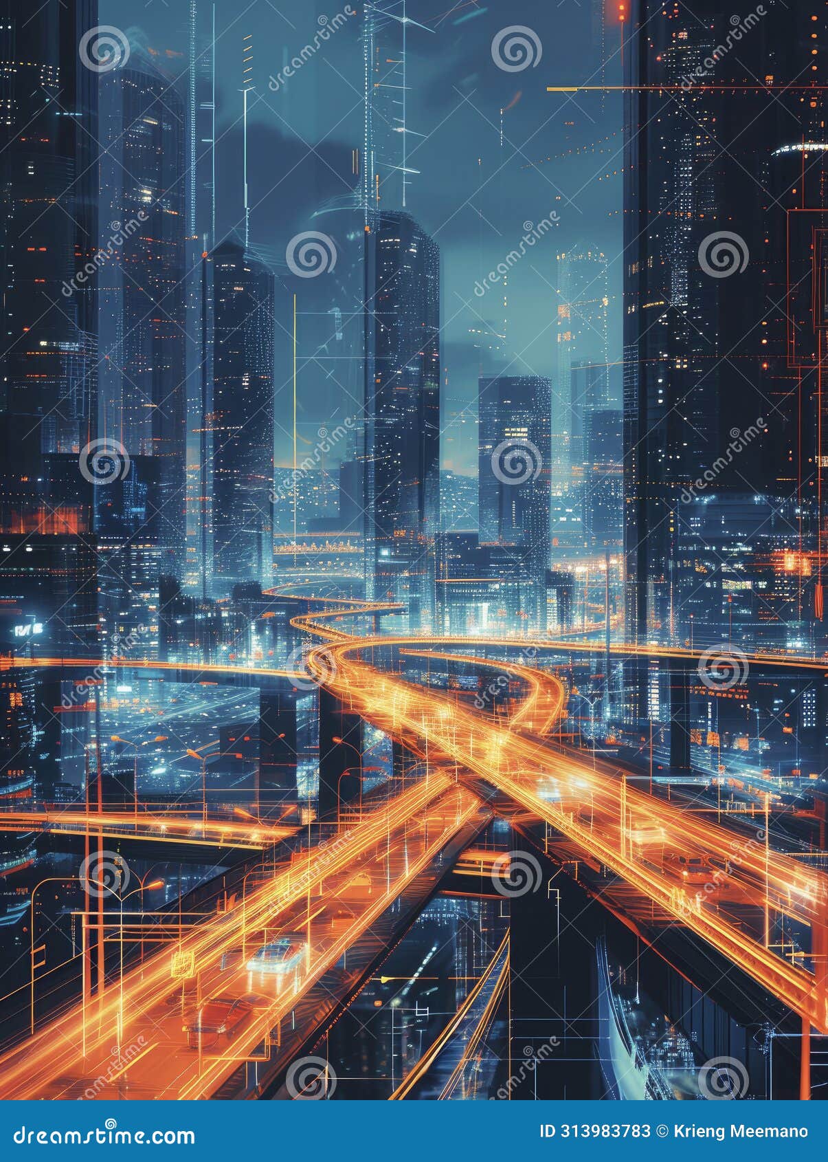 Conceptual Smart City Visualization Highlighting IoT Powered ...