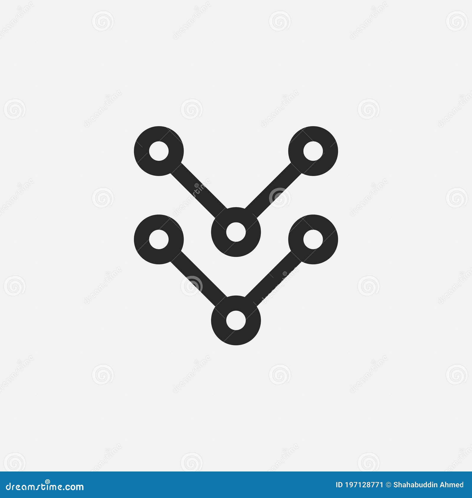 Technologie De Service Informatique Centre Noir Conception Du Logo ...