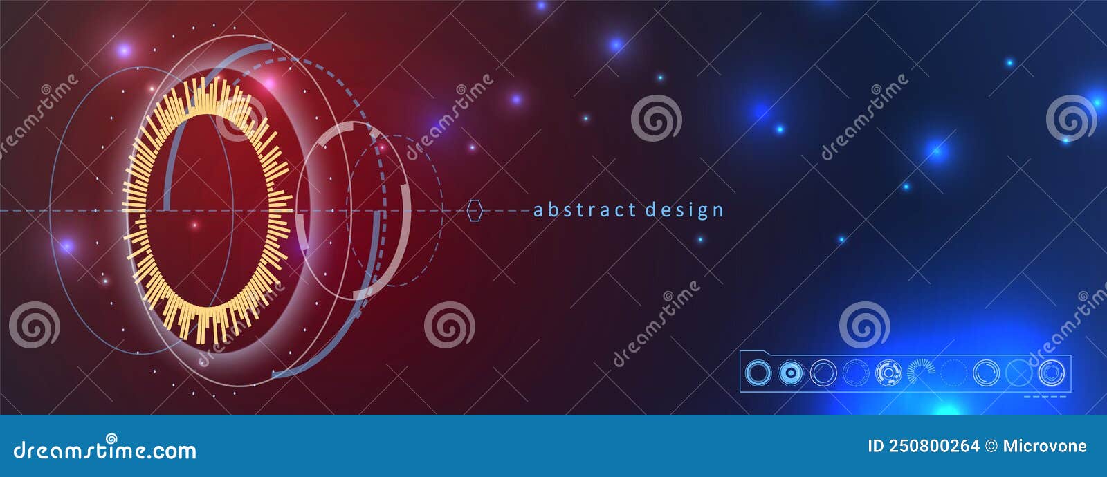 Technologies Abstract Banner Design. it or Cyber Space, Digital ...