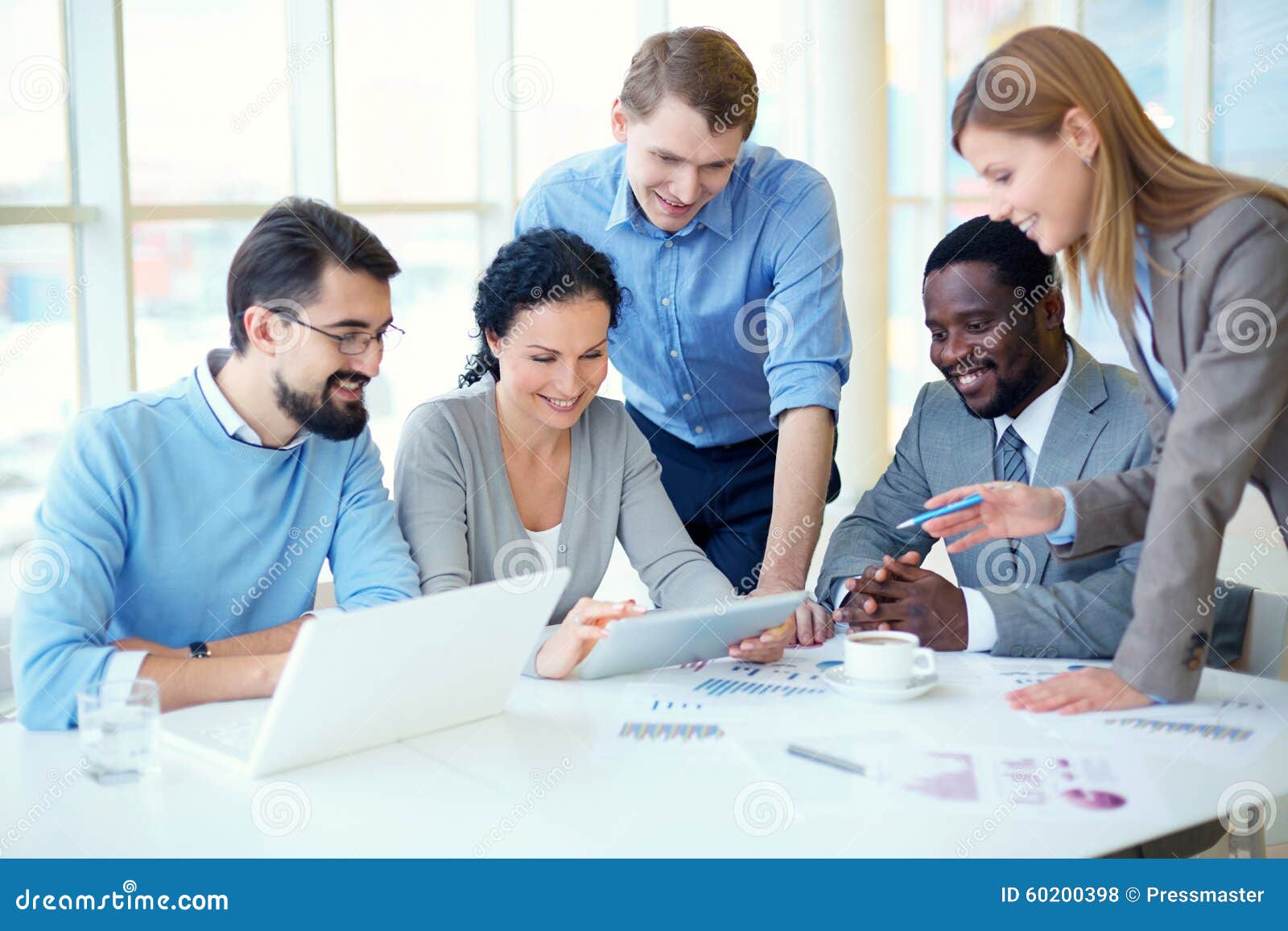 Technologies in business stock photo. Image of explaining - 60200398