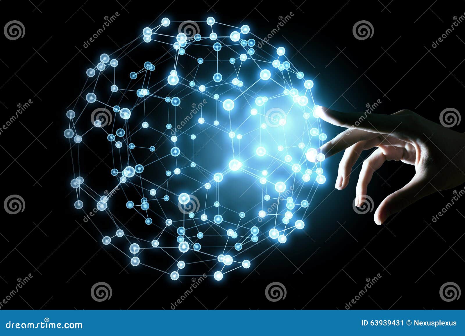 Technologies Connecting the World Stock Image - Image of element ...