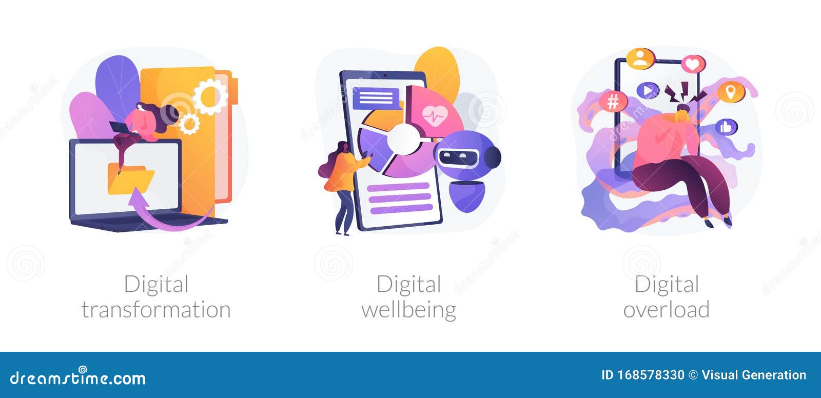 Digitalization, Digital Transformation Concept Stock Image ...