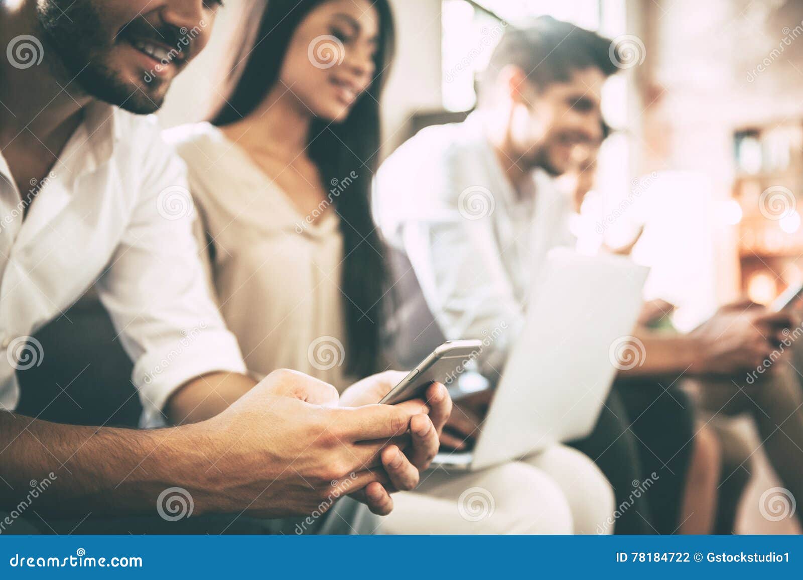 Technologies Making Life Easier. Stock Photo - Image of activity, phone ...