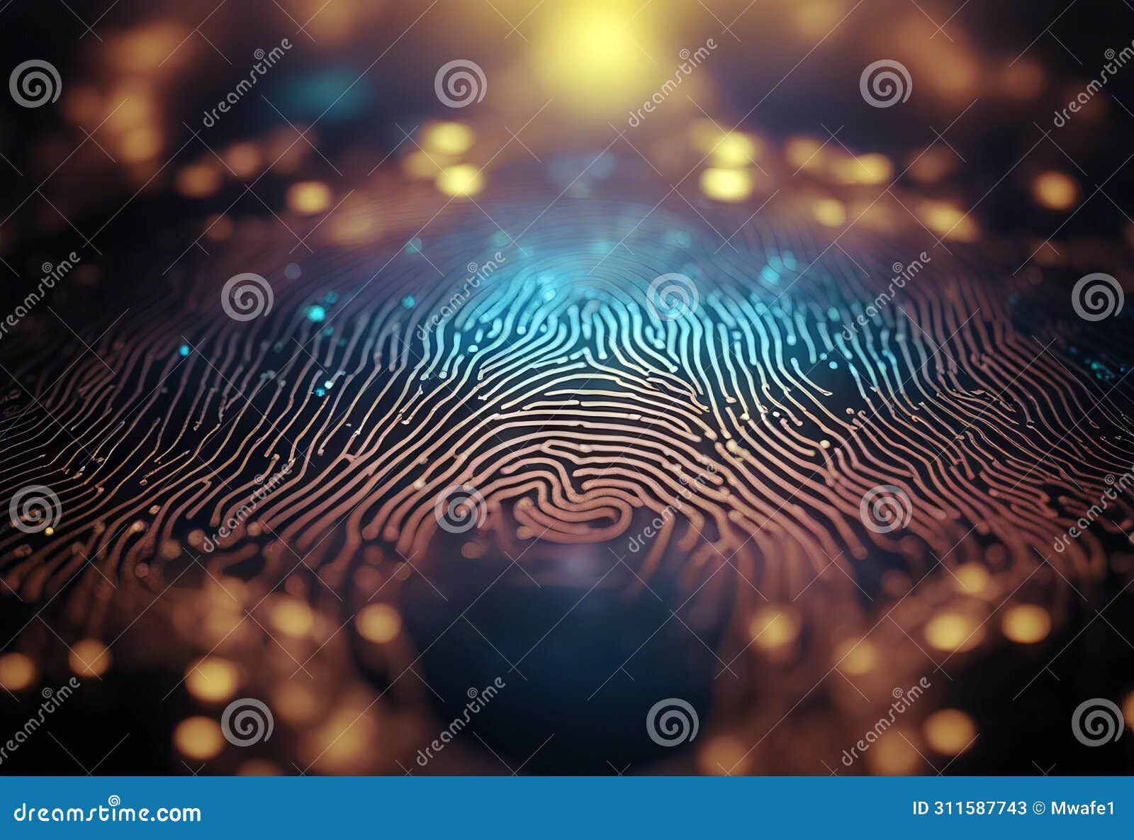 Technologies New Fingerprint Scanning Authorisation Computer Digital ...