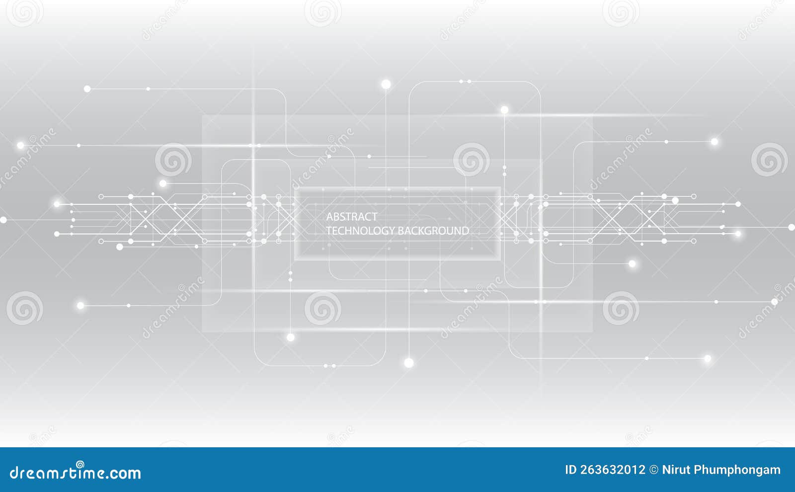 Gray and White Technology Background Image Line Design for ...