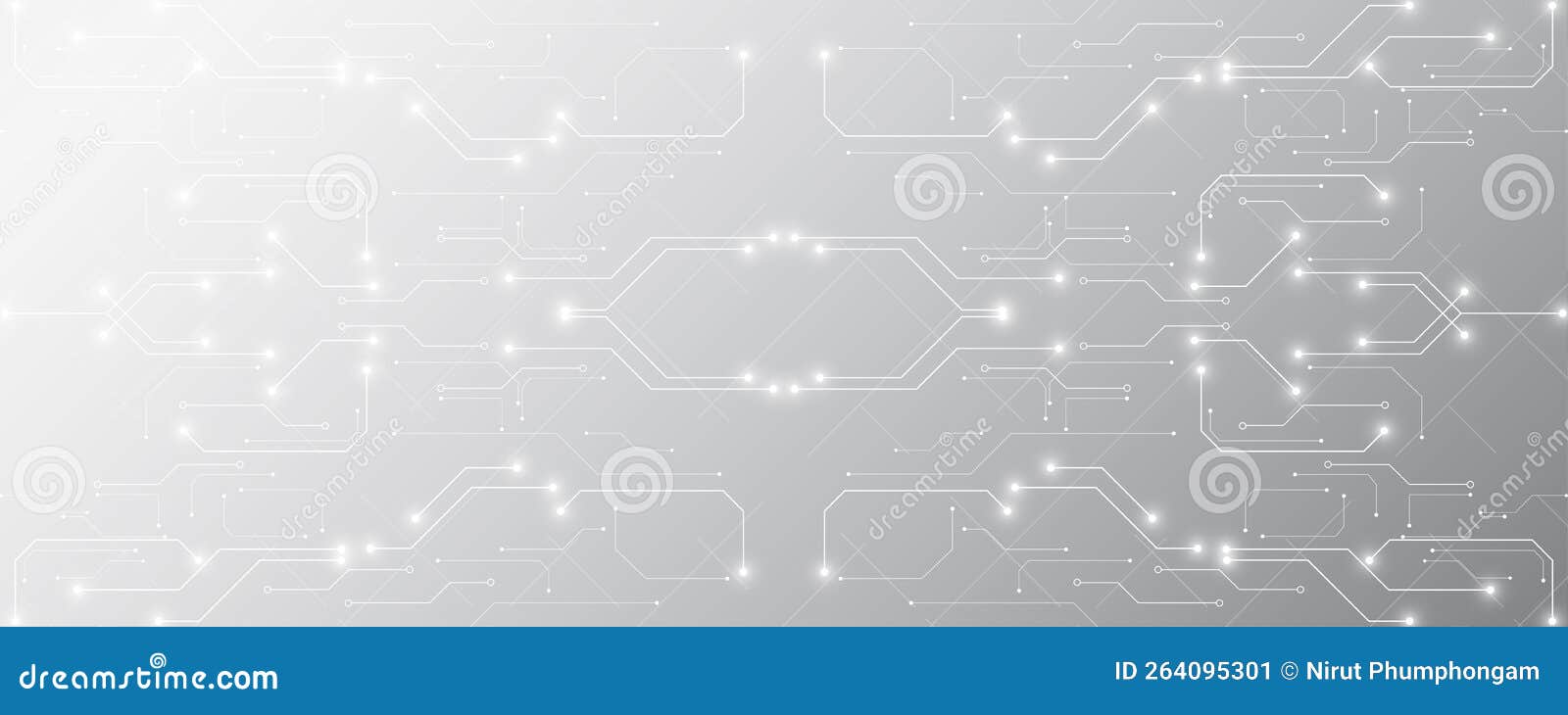 Gray and White Technology Background Image Line Design for ...