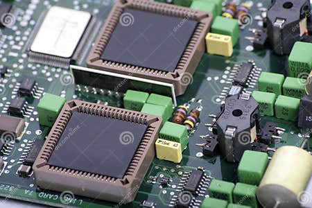 Technology stock photo. Image of close, computing, circuit - 9695792
