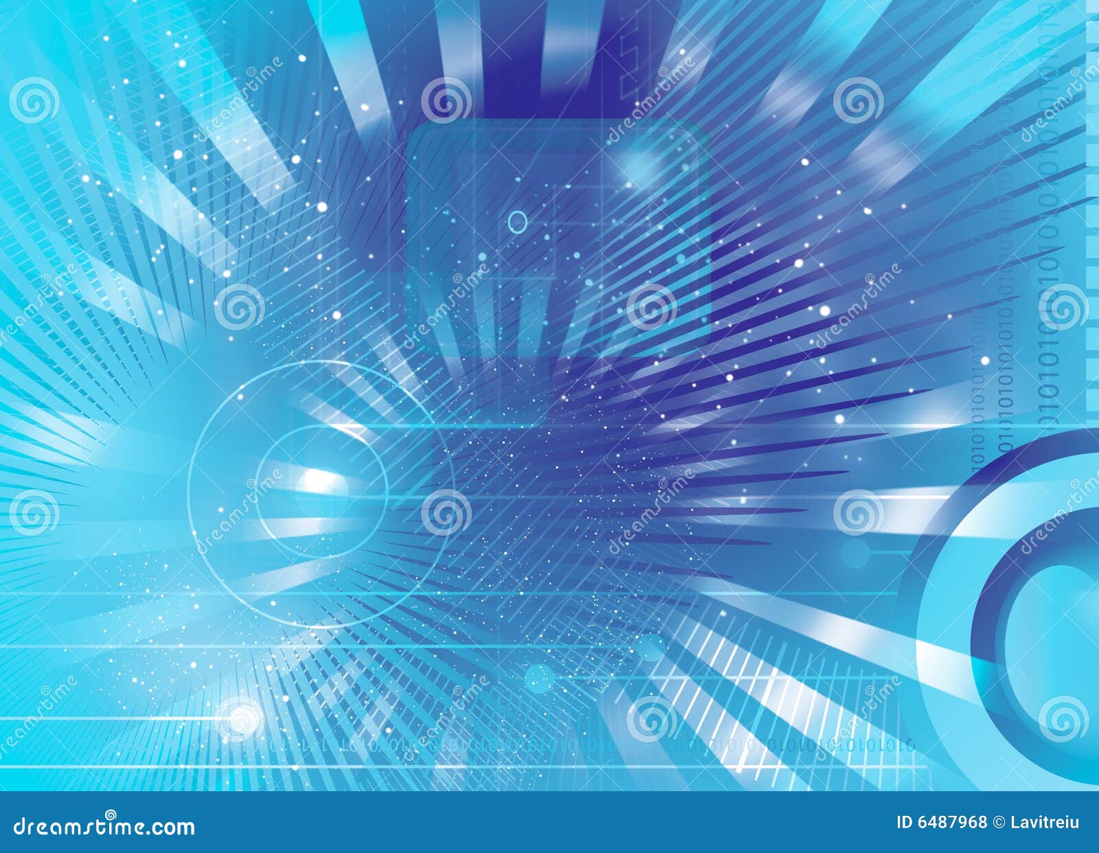 Technology abstract stock illustration. Illustration of integration ...