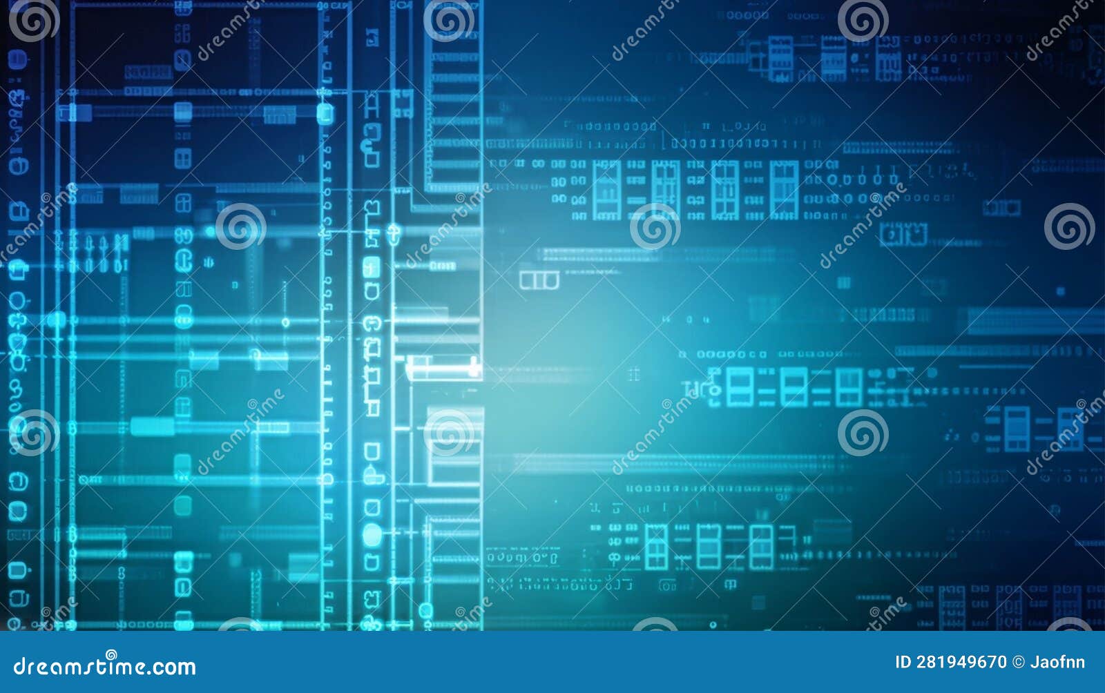 Technology Abstract Background As a Futuristic Technology Concept Art ...