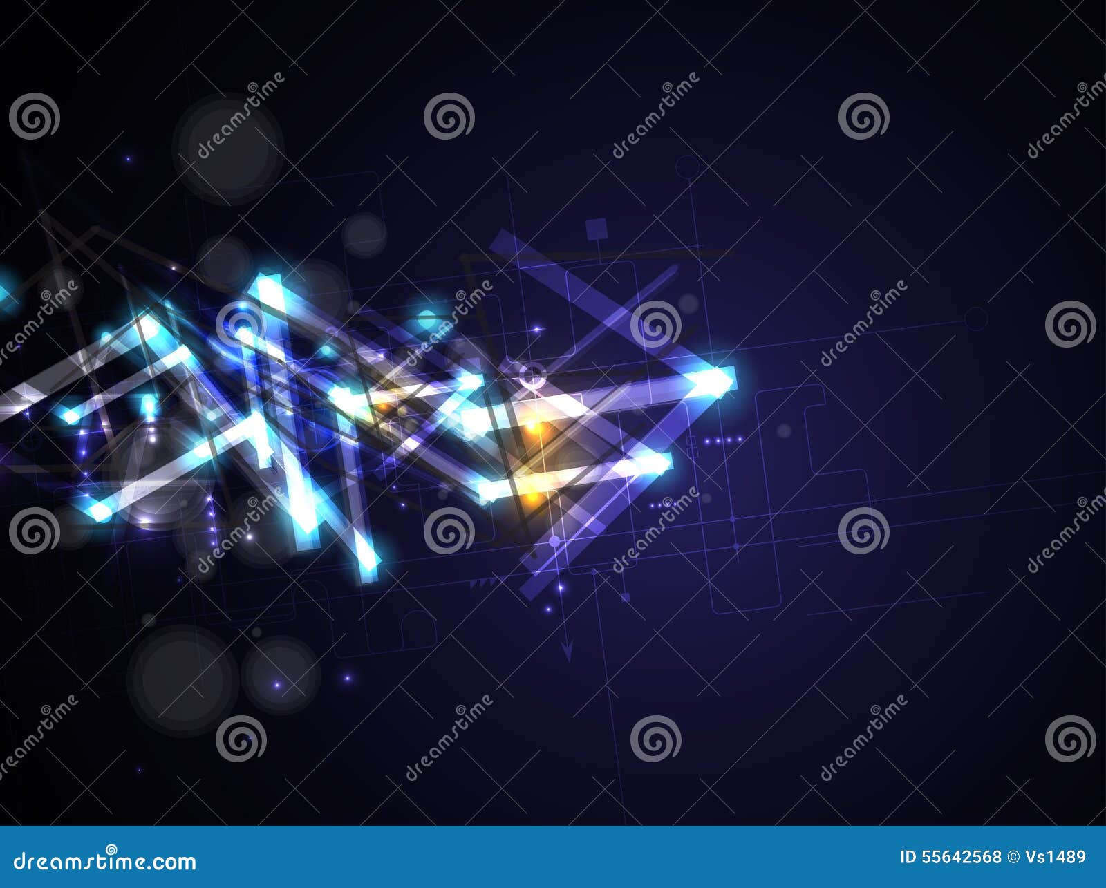 Technology Abstract Background Collection for Business Solution Ideas ...