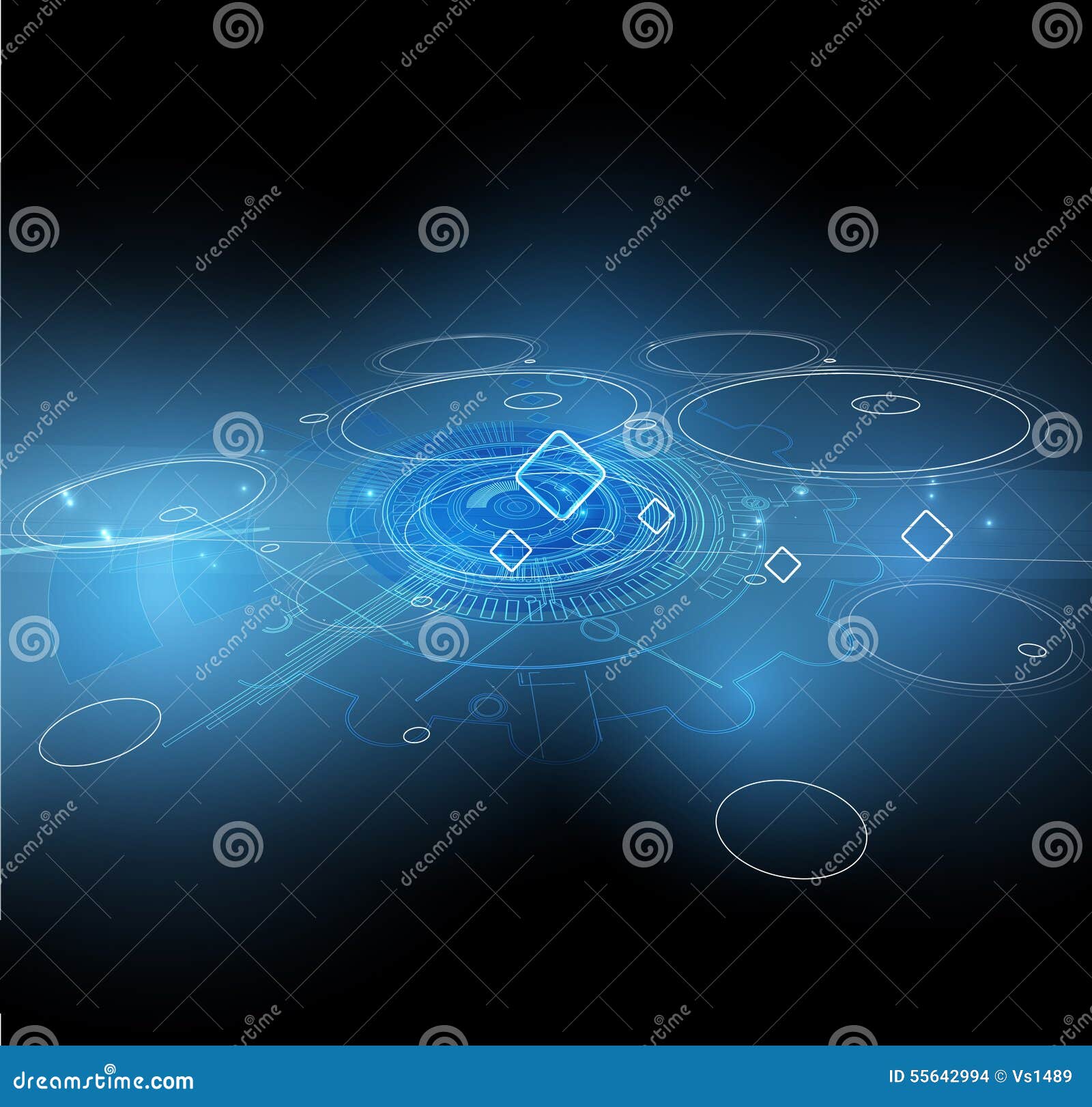 Technology Abstract Background Collection for Business Solution Ideas ...