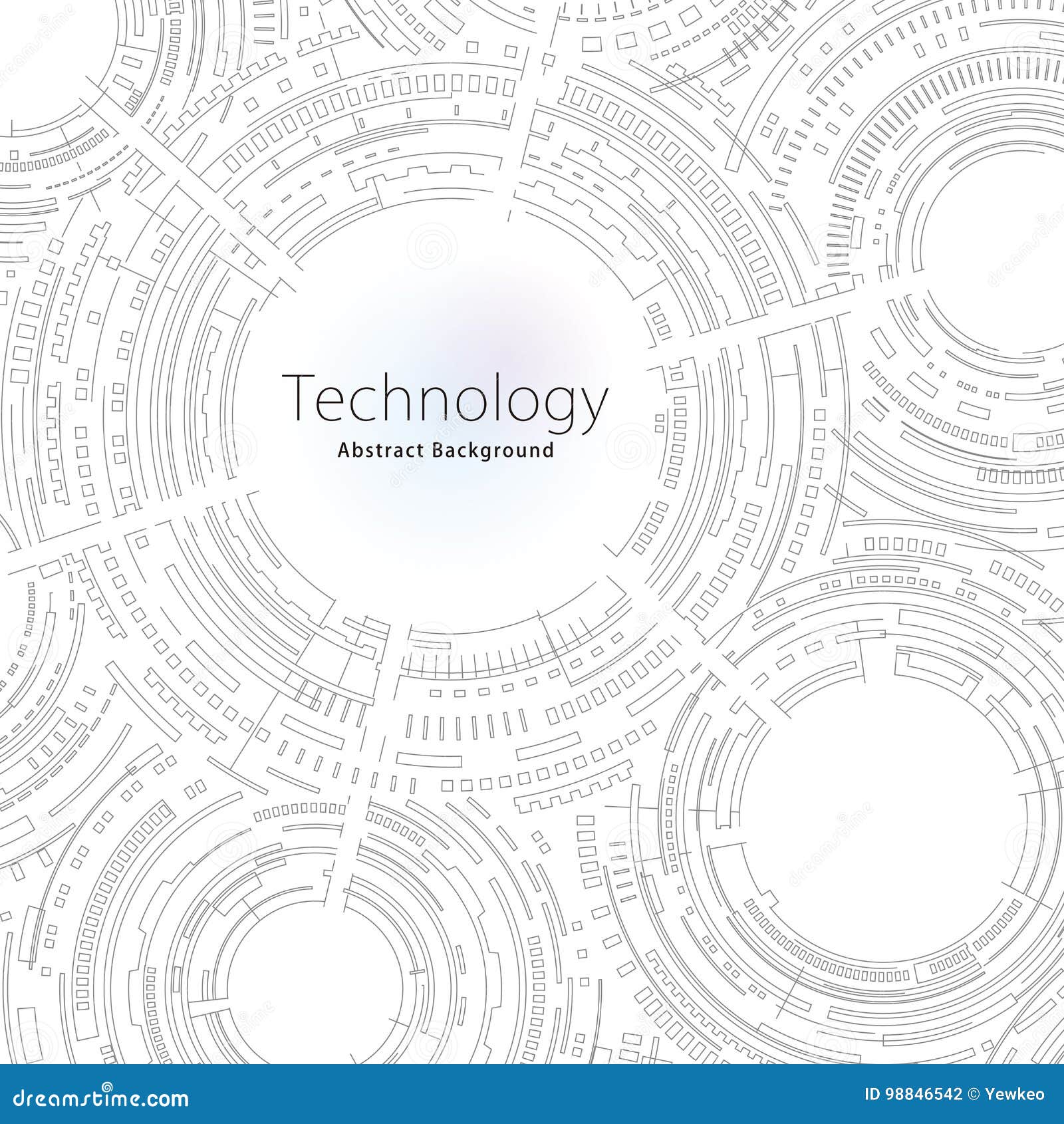 Technology Abstract Background Stock Vector - Illustration of board ...