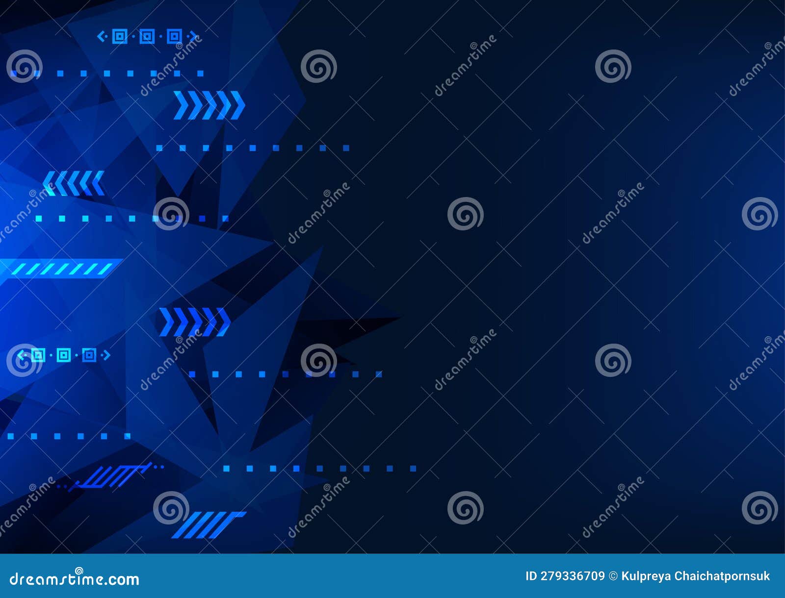 Technology Abstract Background Concept of Transmitting Data Over the ...