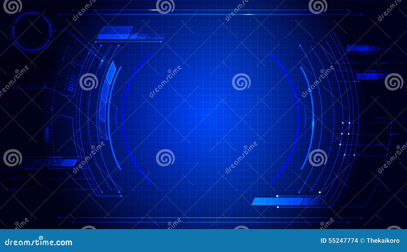 Technology Abstract Background Dash Board Panel, Grow Bright Light ...