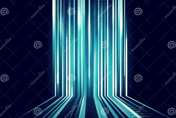 Technology, Abstract Background and Future or Metaverse with Lights ...