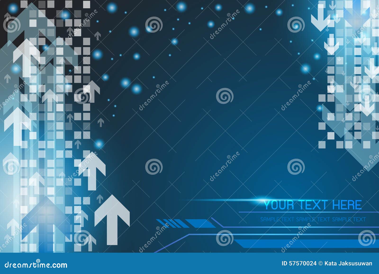 Technology Abstract Background with Grid 5 Stock Vector - Illustration ...