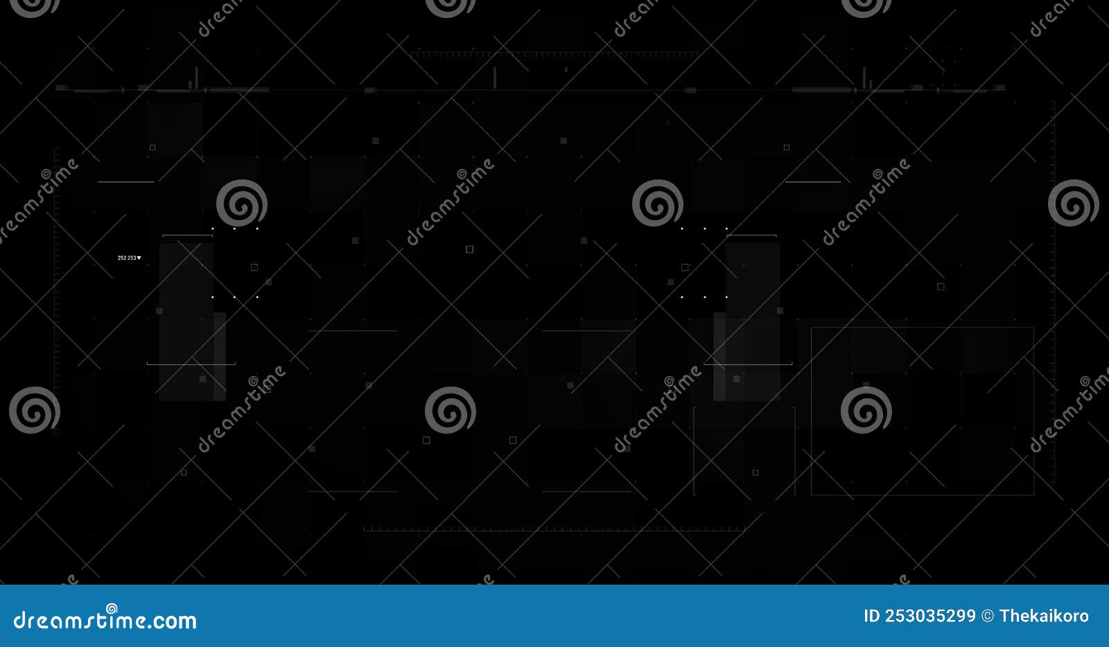 Technology Abstract Background Video Overlay 009 Stock Vector ...