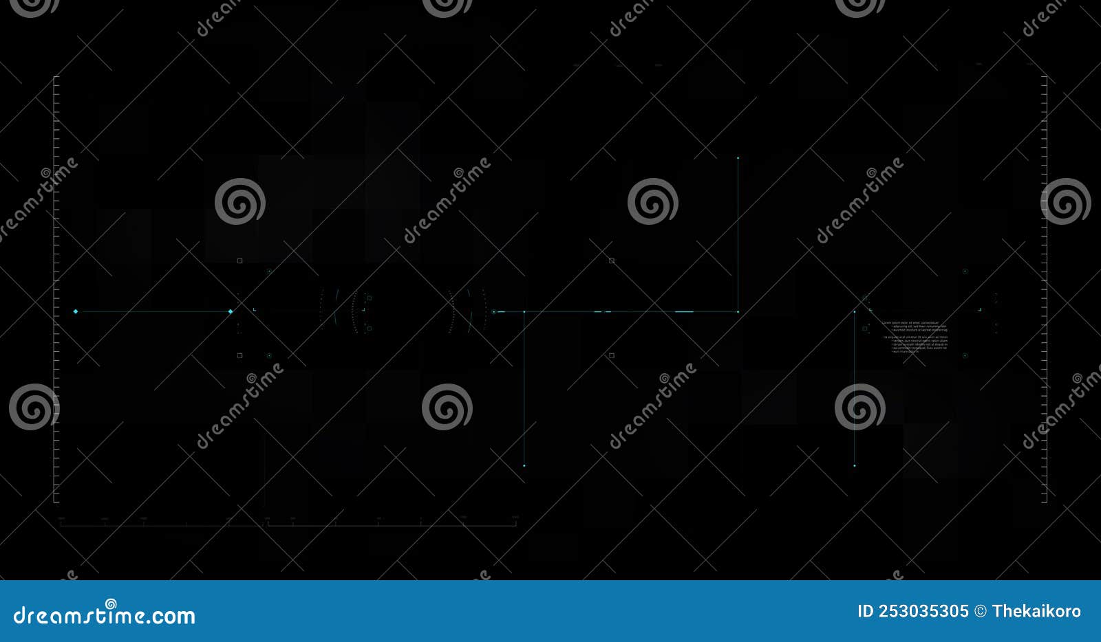 Technology Abstract Background Video Overlay 002 Stock Vector ...