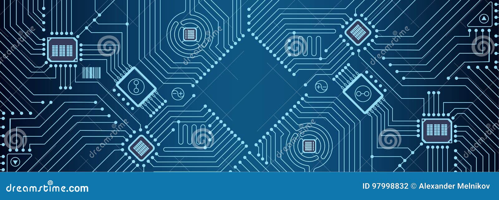 Technology abstract cover stock vector. Illustration of circuit - 97998832