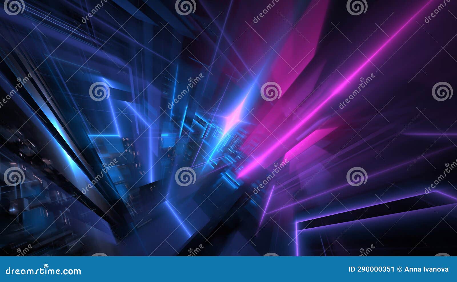 Technology Abstract Futuristic Light Future Science Background. Concept ...