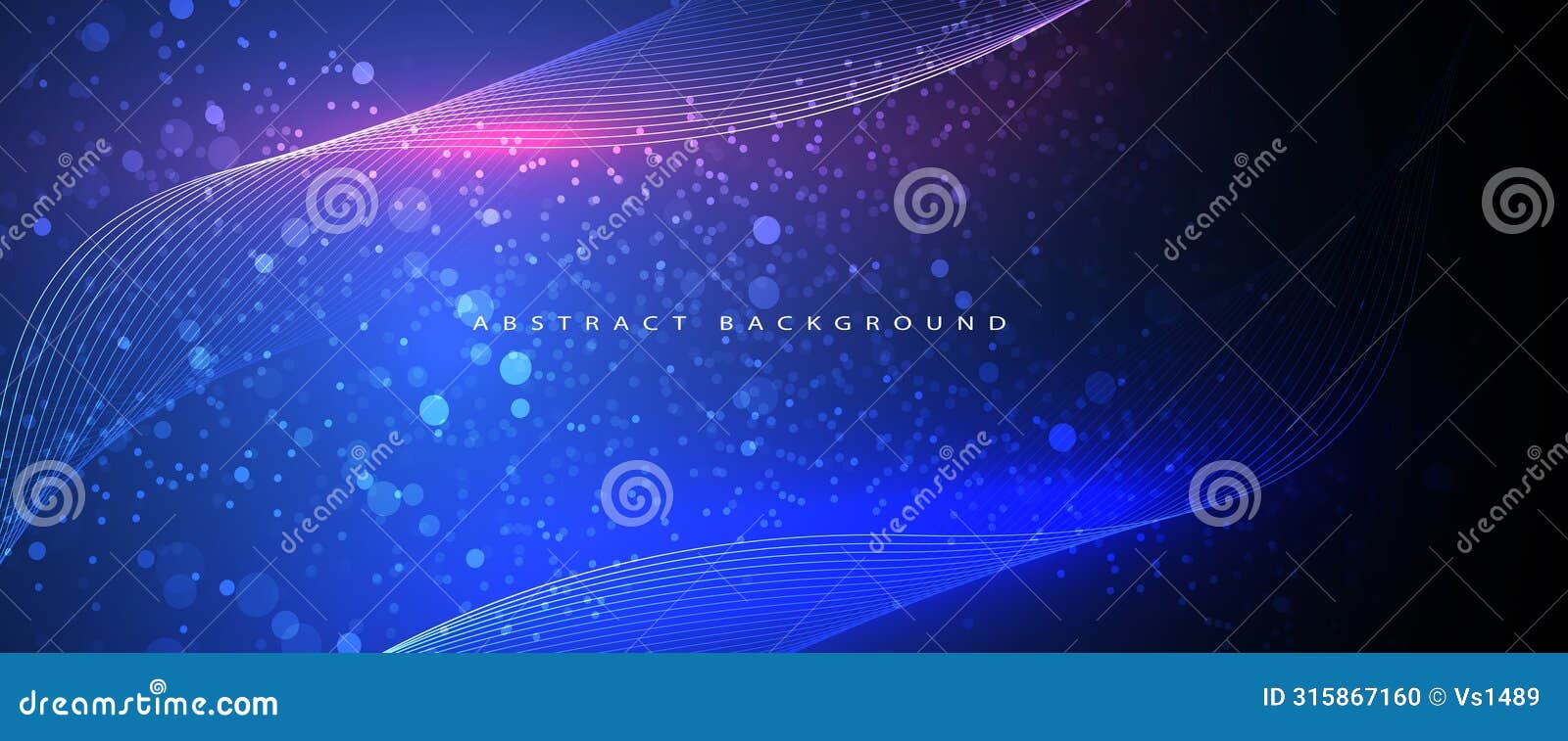 Technology Abstract Futuristic Science Background for Internet Business. Big Data Concept Stock ...