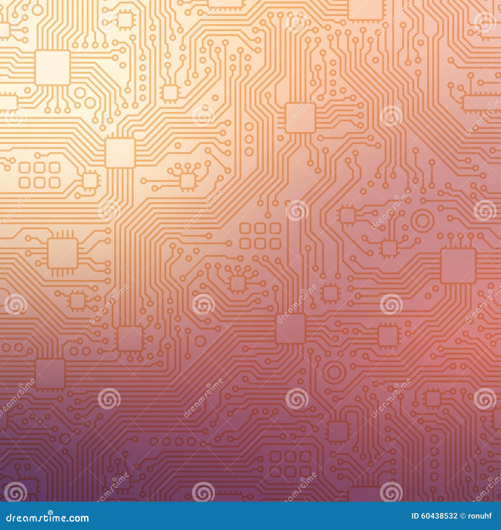 Technology Abstract Motherboard Illustration Background Stock Vector ...