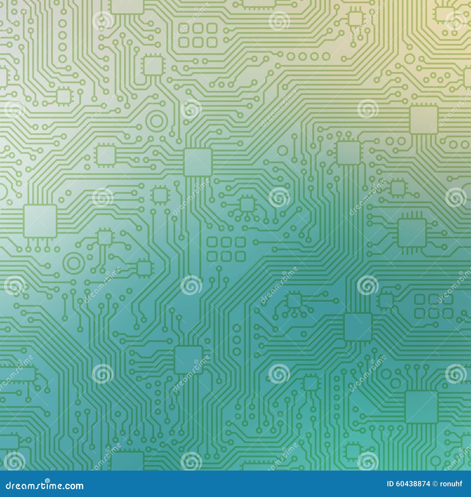 Technology Abstract Motherboard Illustration Background Stock Vector ...