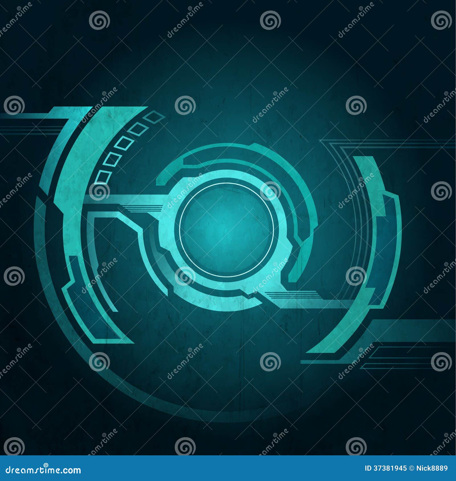 Technology Abstract Scratched Background Stock Vector - Illustration of ...