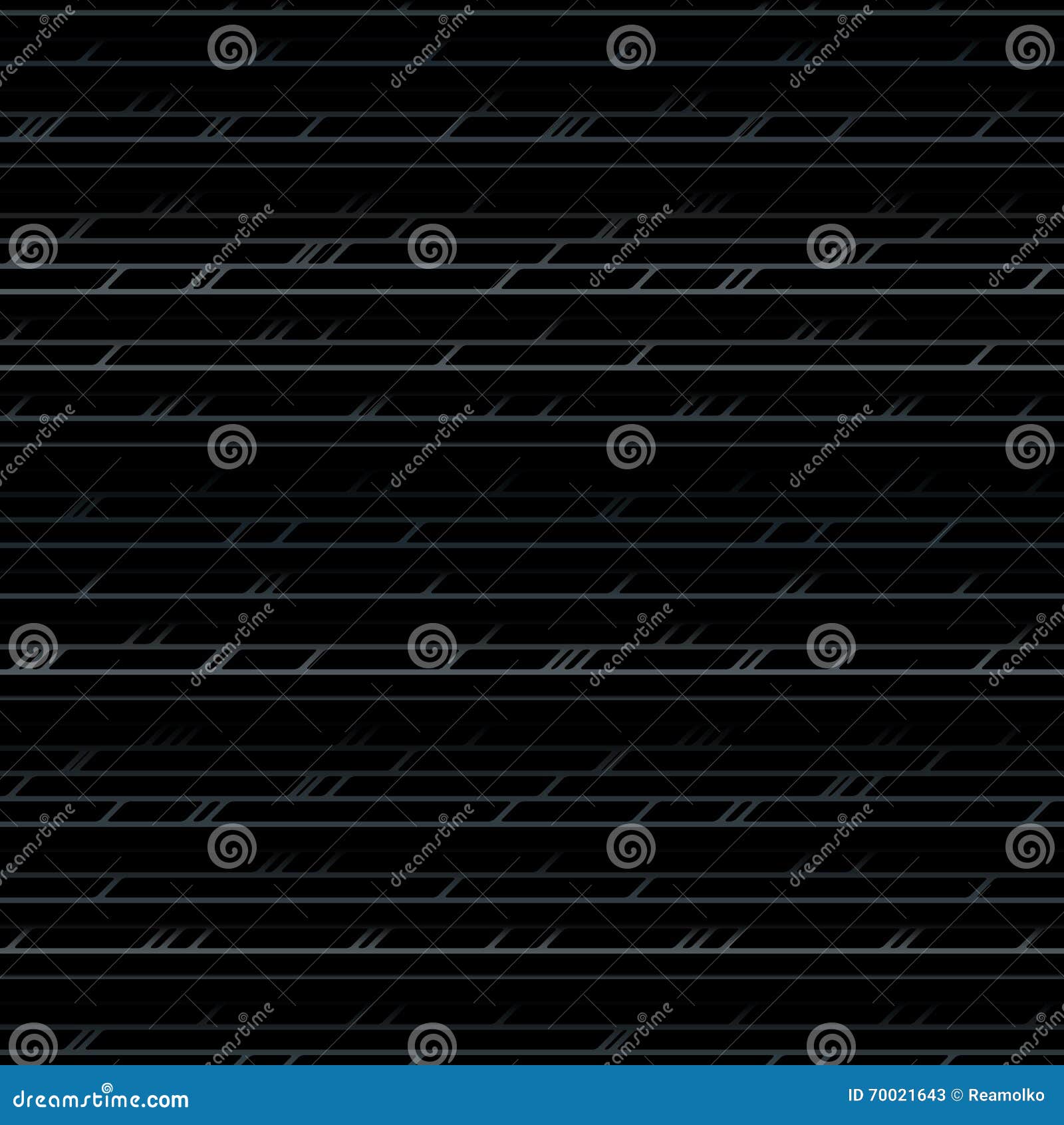 Technology Abstract Seamless Pattern. Horizontal Background. Stock ...