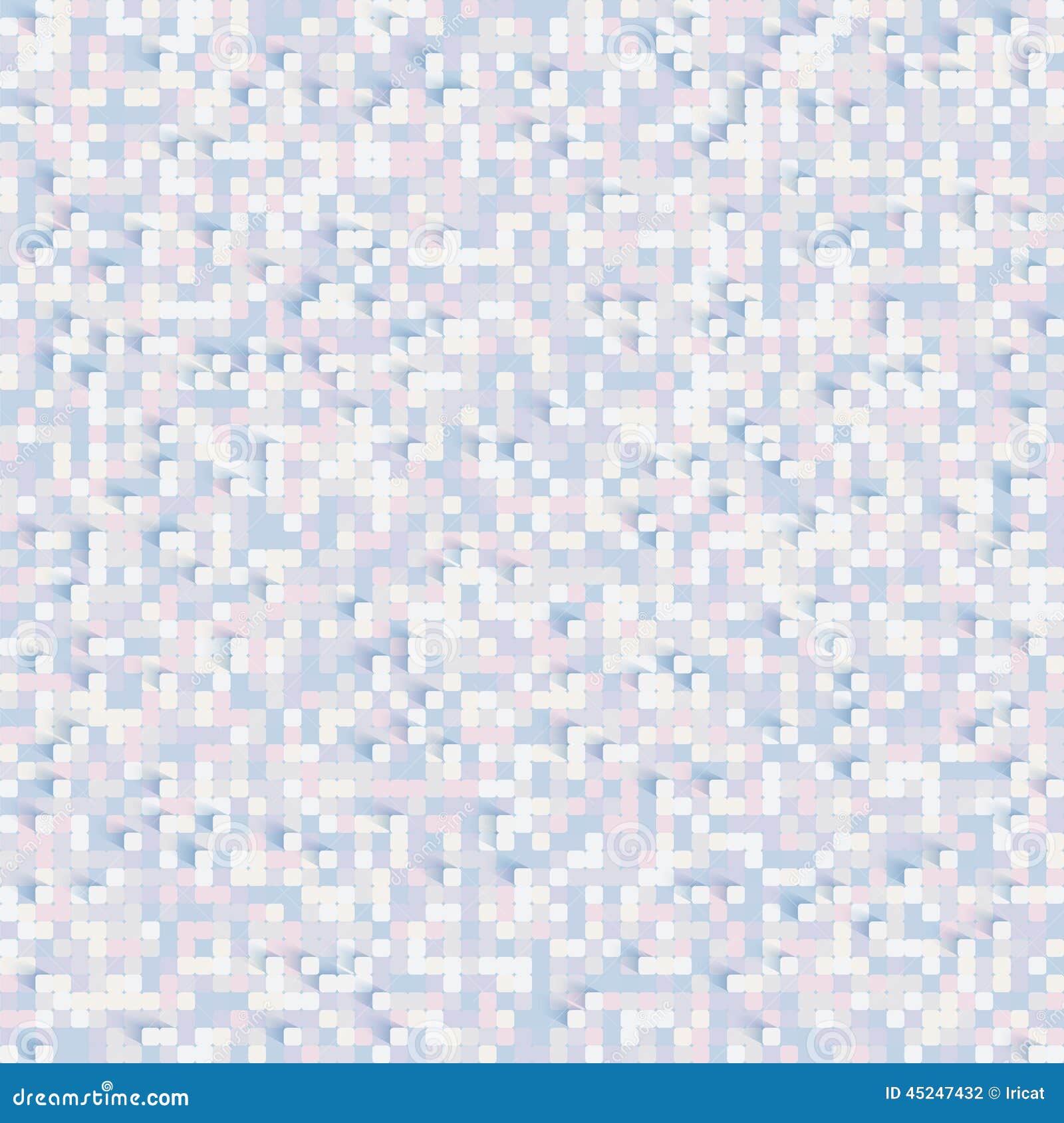 Technology Abstract White Mosaic Pattern. Stock Vector - Illustration ...