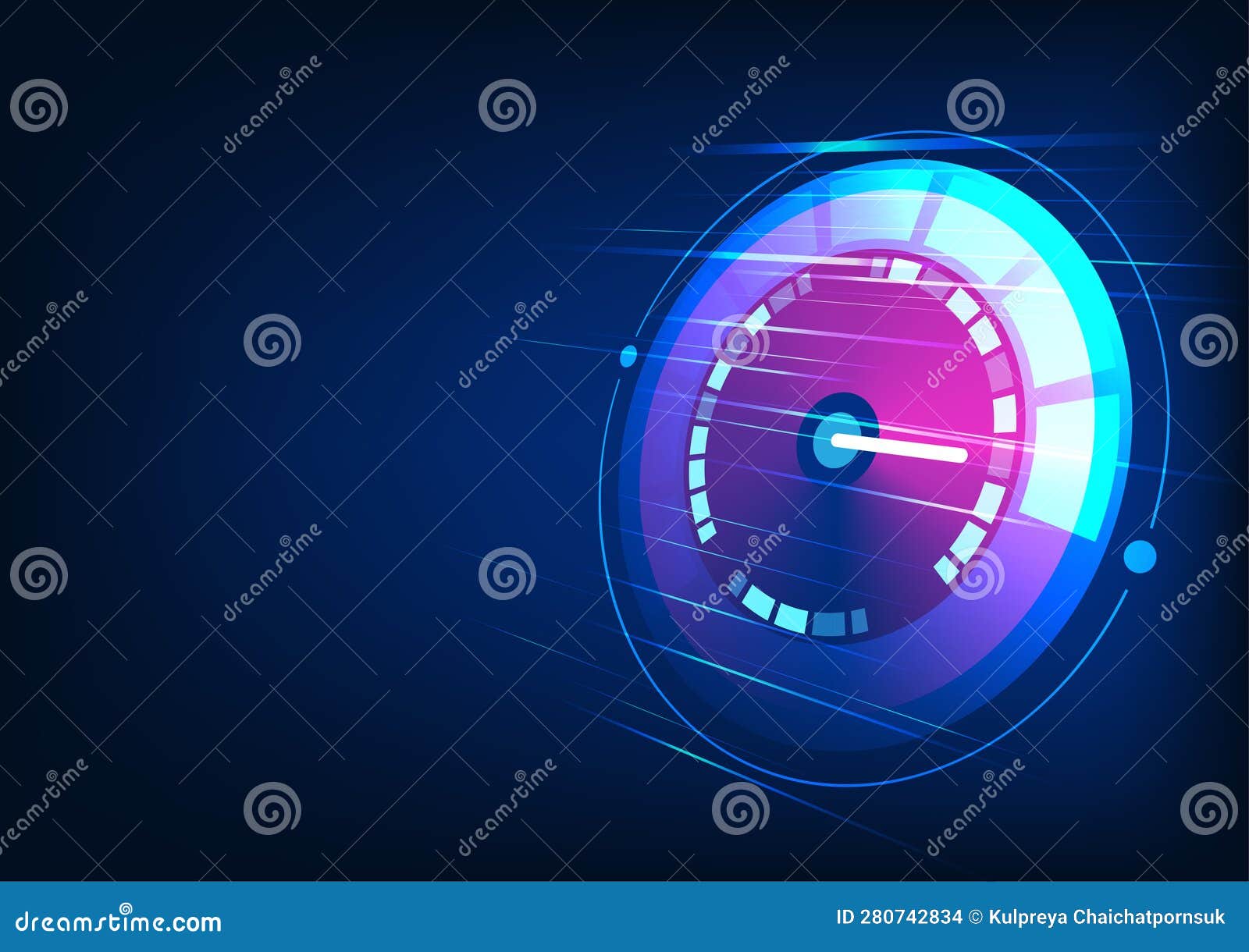Technology Acceleration Screen it S a Vector Illustration. Suitable for ...