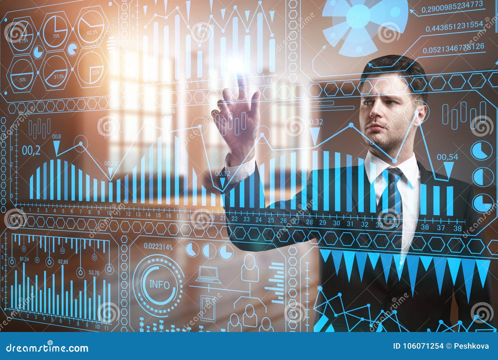 Technology and Analytics Concept Stock Photo - Image of exposure ...