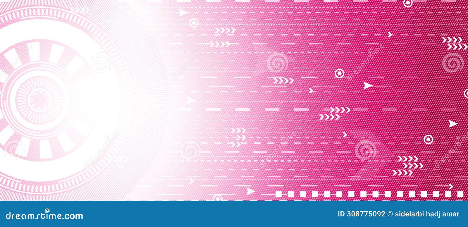 Technology Arrow Speed, Electronic Background Stock Illustration ...